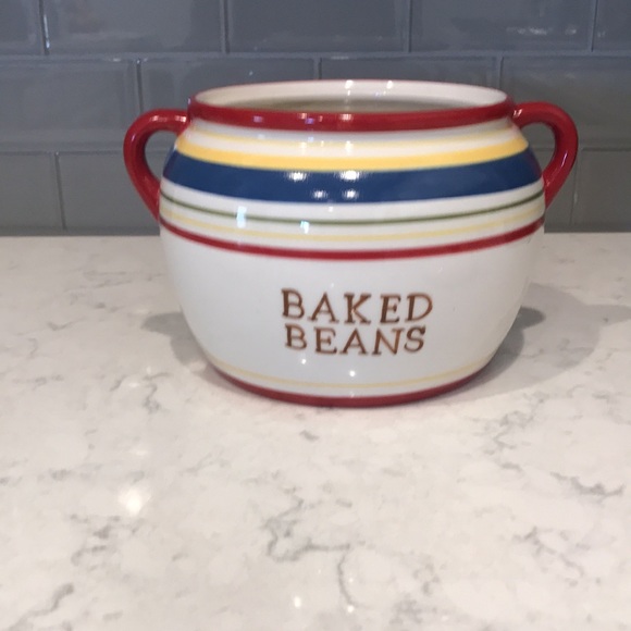 Kitchen | Stoneware Baked Bean Pot | Poshmark